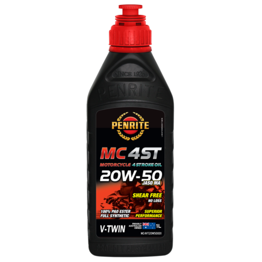 Penrite MC-4ST 20W-50 V Twin Full Synthetic Engine Oil 1L | Penrite ... Penrite MC-4ST 20W-50 V Twin Full Synthetic Engine Oil 1L | Penrite ...